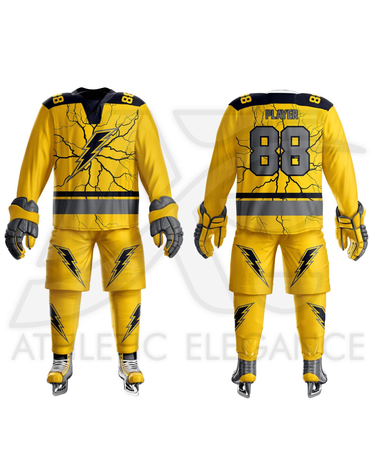Ice hockey Uniform - Athletic Elegance