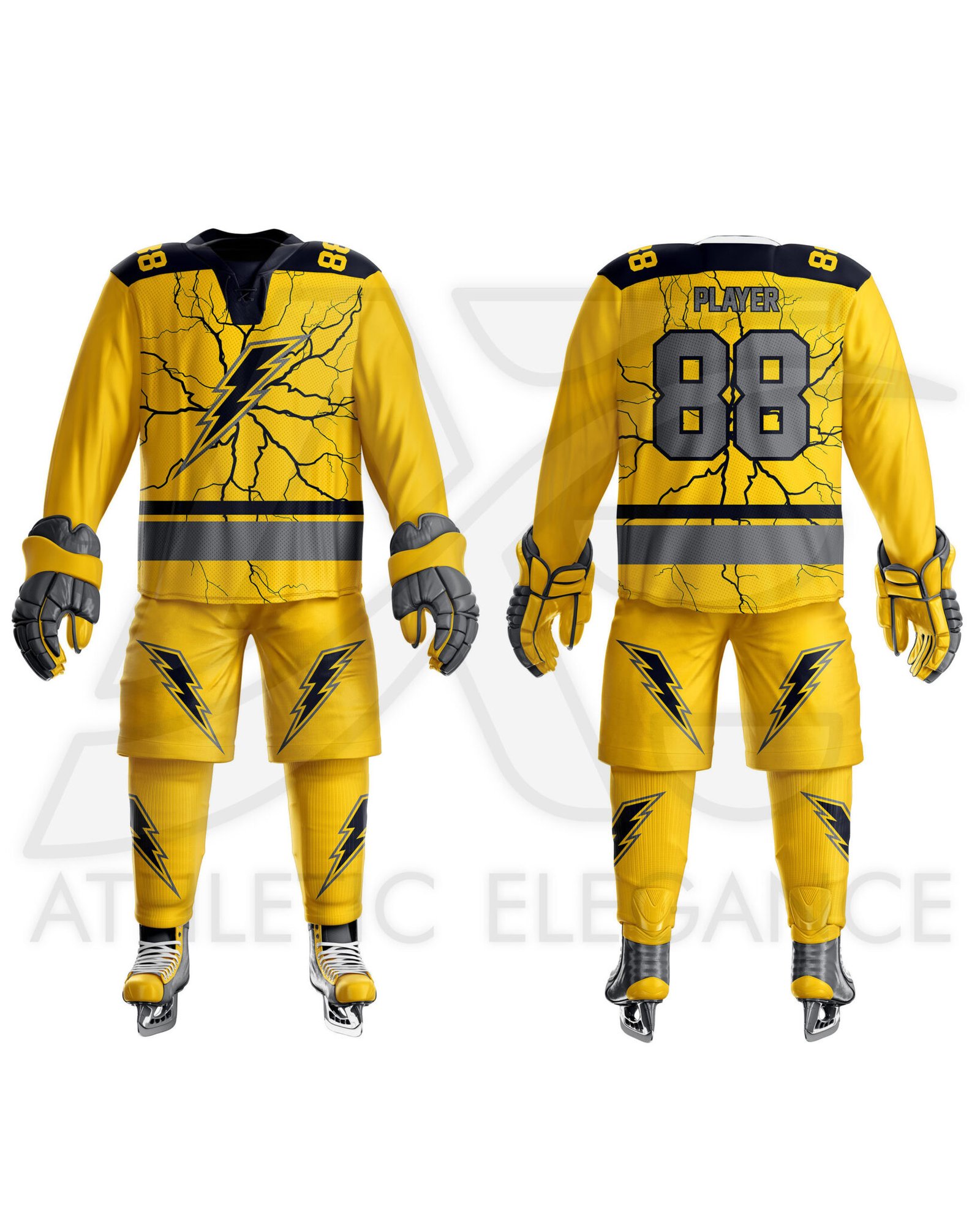 Ice hockey Uniform - Athletic Elegance