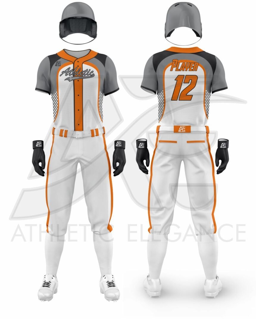 Sublimation Baseball Uniform - Athletic Elegance